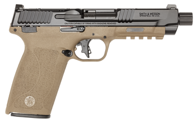 M&P®5.7 Two-tone Black and FDE w/No Thumb Safety