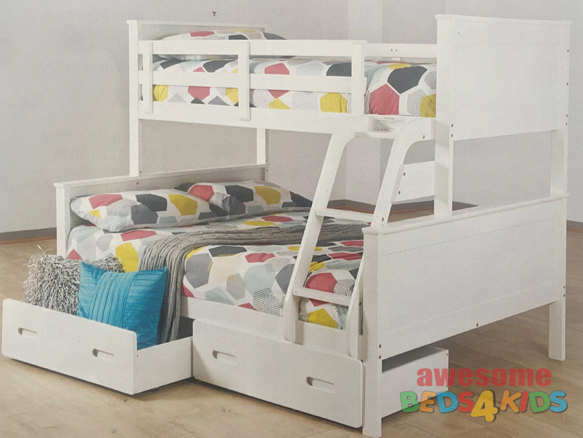 Triple Bunk Beds Australia | Space-Saving Bunk Beds for Families ...