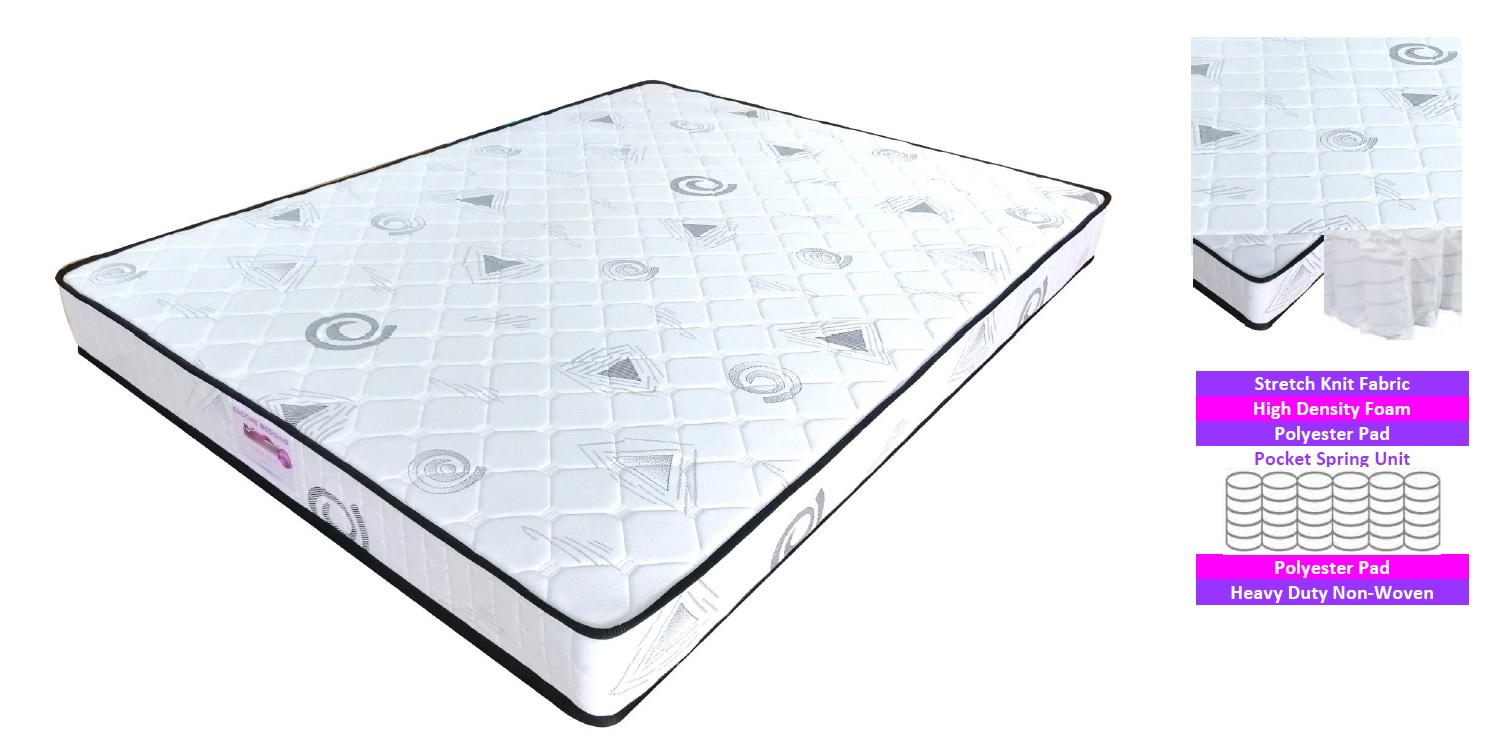 Double Symphony Pocket Spring Mattress - Call 1300 556 243