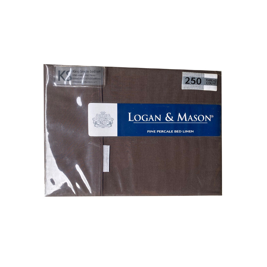 250 Thread Count | Logan & Mason Sheet Set | Delivery Australia Wide