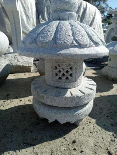 Rustic Wabi Boulder Yukimi Stone Lantern - Extra Large (In-Store Pickup ...