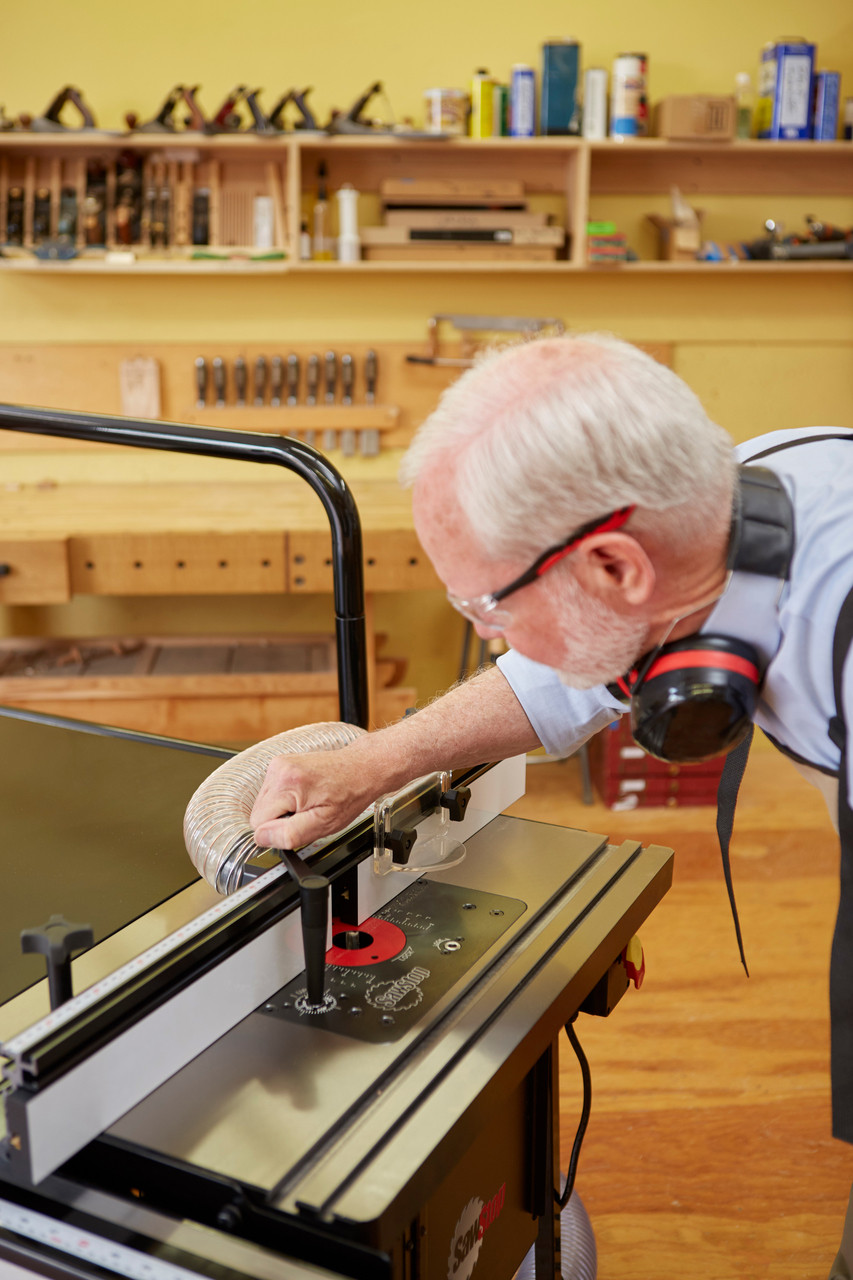 SawStop SAW-RTTGP 27in In-Line Router Table - Atlas-Machinery