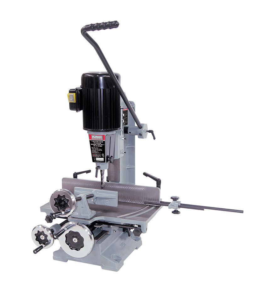 King Industrial KING-MA-1075ST 1in Hollow Chisel Mortiser With Tilting ...