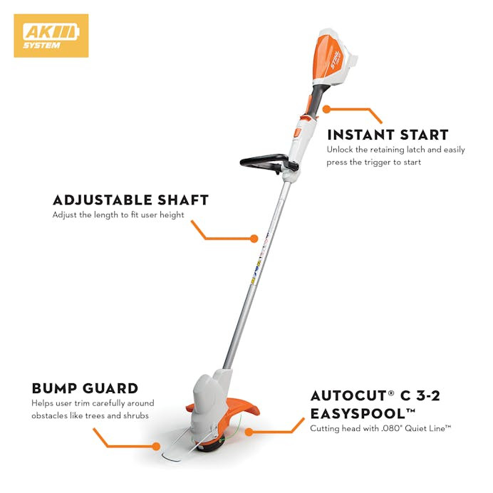 Stihl STIHL-FSA57S FSA 57 Cordless Trimmer Set - Atlas-Machinery