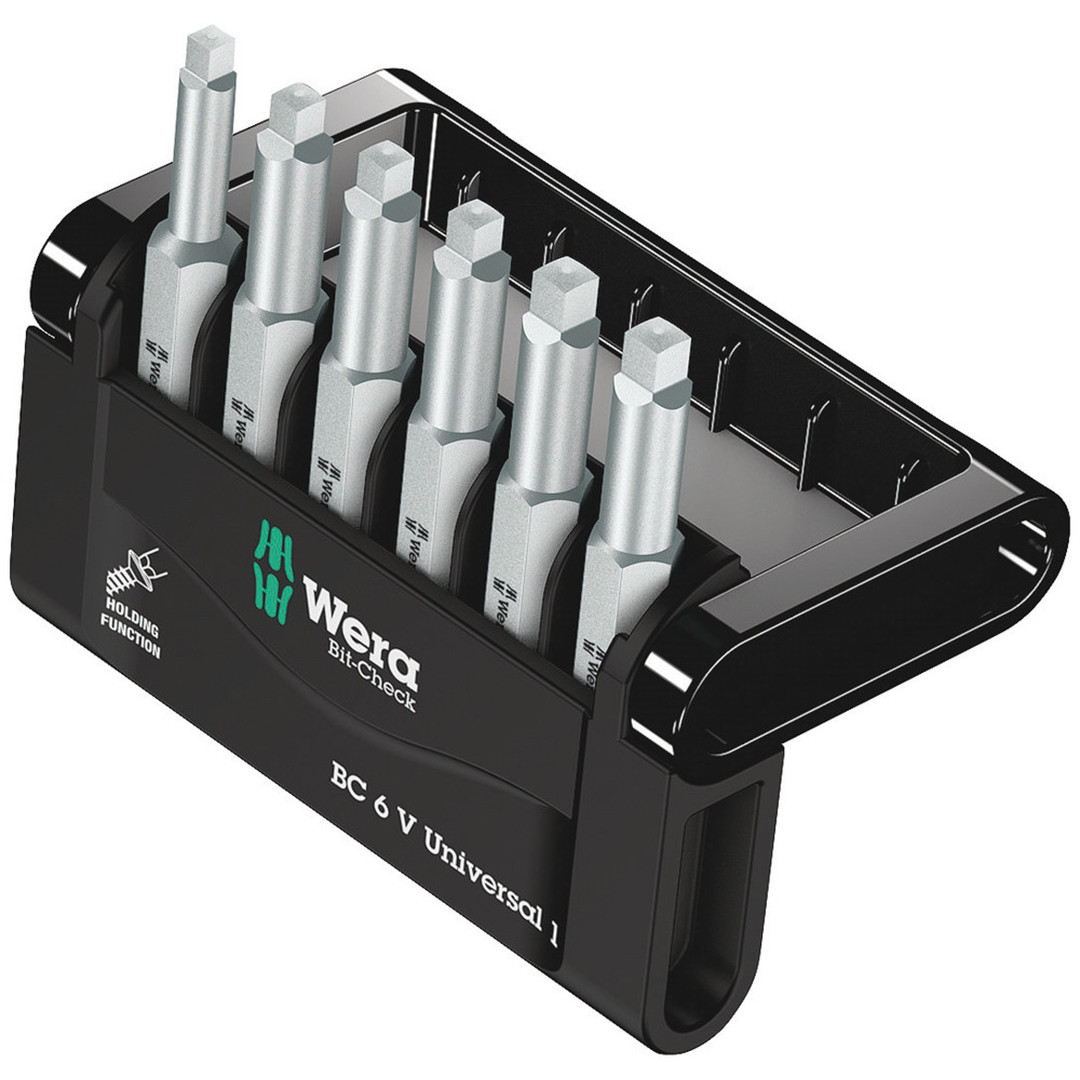 Wera Tools WERA-05056478001 2in Square Driver 6pc Bit Set - Atlas-Machinery