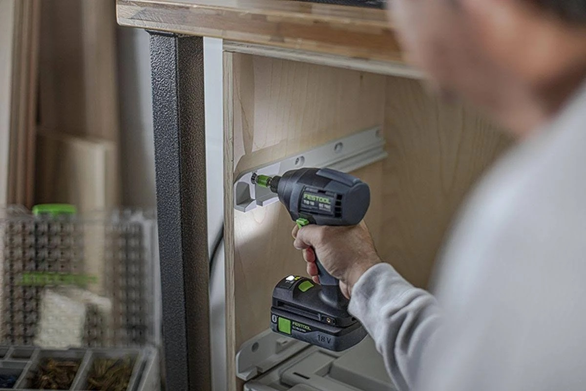 Festool FES-204871 Sys3 Rack Rails SYS3-SN/4 (4-Pack) - Atlas-Machinery