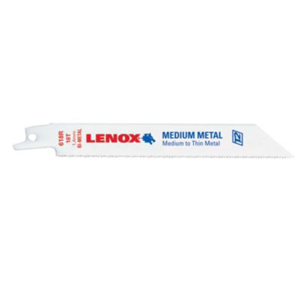 Lenox LEN-20562610R 6 X 3/4in 10TPI Bi-Metal Reciprocating Blade (5pk ...