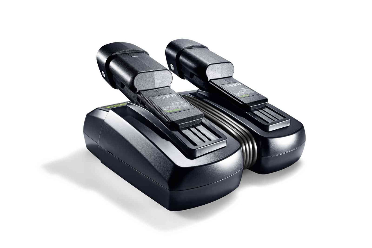 Festool FES-577018 TCL 6 DUO Rapid Charger - Atlas-Machinery