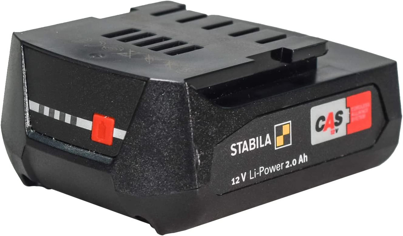 Stabila STAB-07626 12V 2.0Ah CAS Battery Pack - Atlas-Machinery