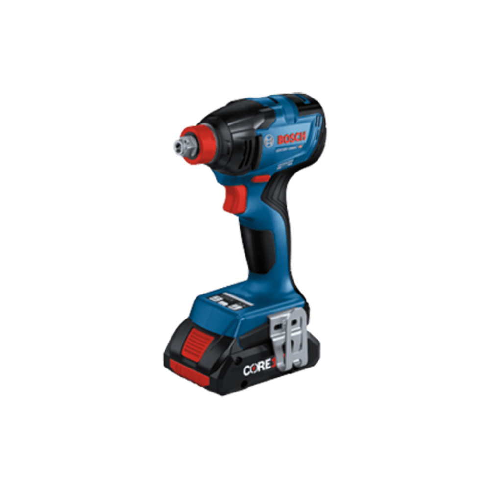 Bosch BOS-GDX18V-1860CB25 18V Connected-Ready Two-In-One 1/4 in and 1/2 ...
