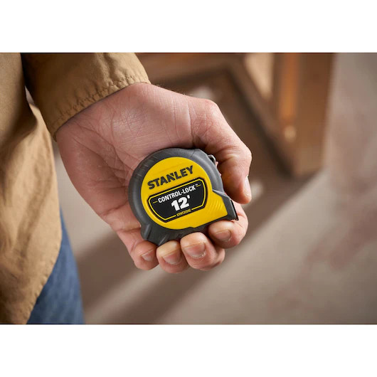 Stanley ST-STHT37242 12ft Control Lock Tape Measure - Atlas-Machinery