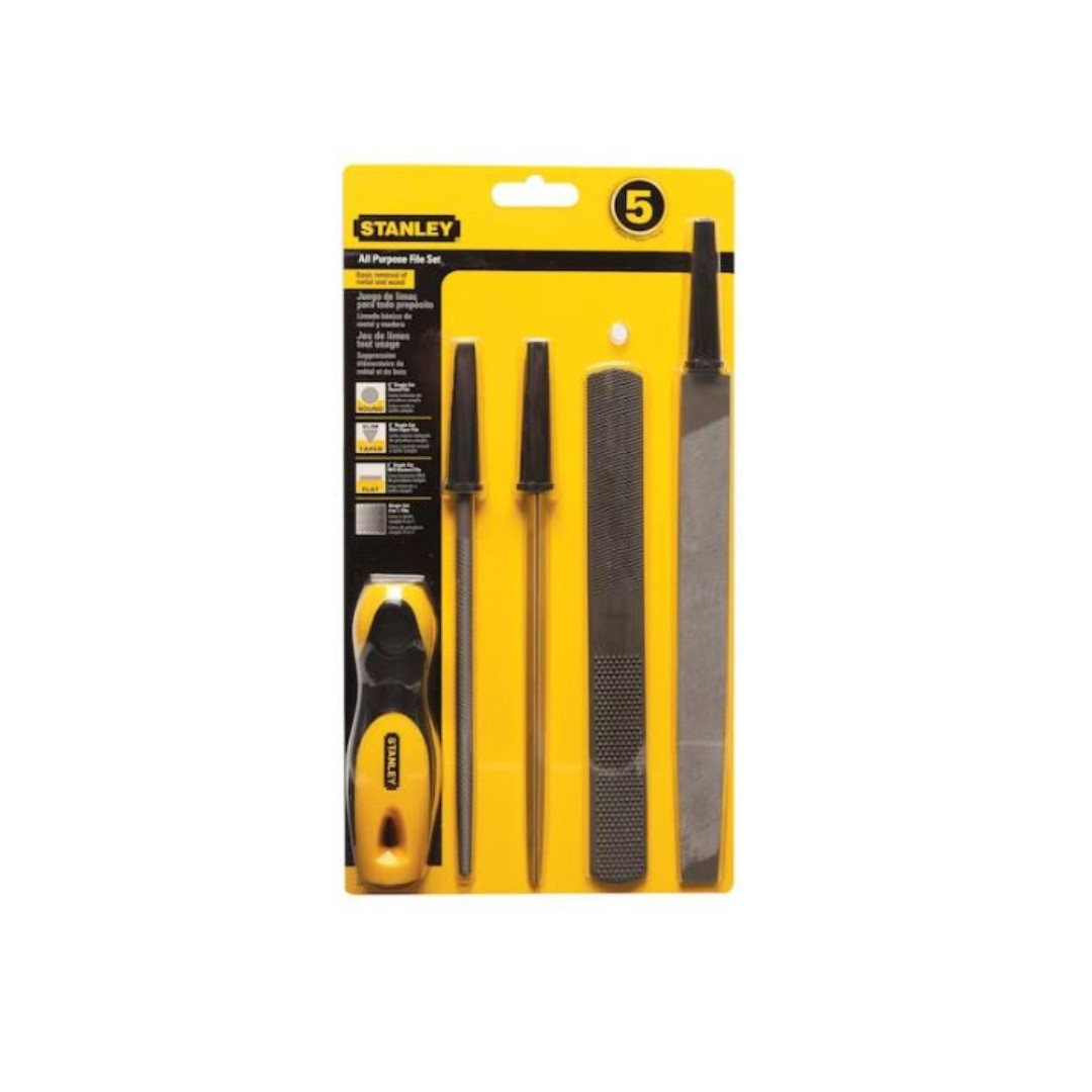 Stanley ST-22-314 5pc File Set - Atlas-Machinery