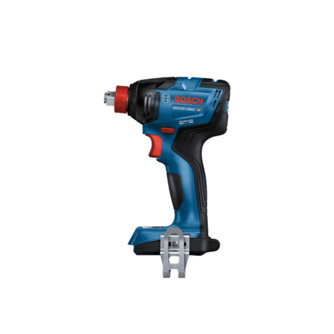 Bosch BOS-GDX18V-1860CN 18V Connected-Ready Two-In-One 1/4 in and 1/2 ...