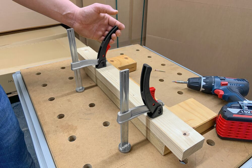 Bessey BES-KLI20-MFT-SET Table Clamp With Ratcheting Lever - Atlas ...