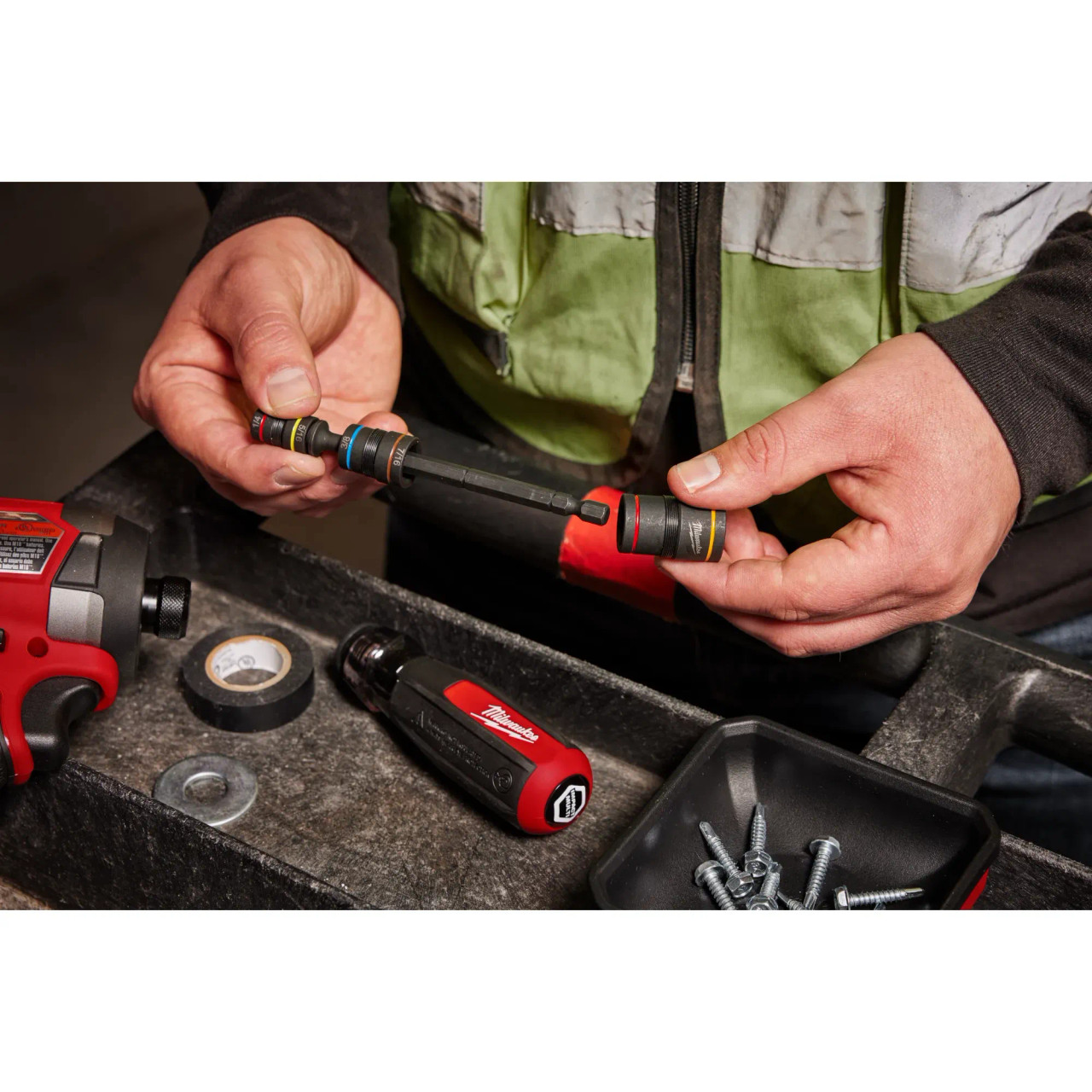 Milwaukee MIL-48-22-2921 Multi-Nut Driver With SHOCKWAVE Impact Duty ...