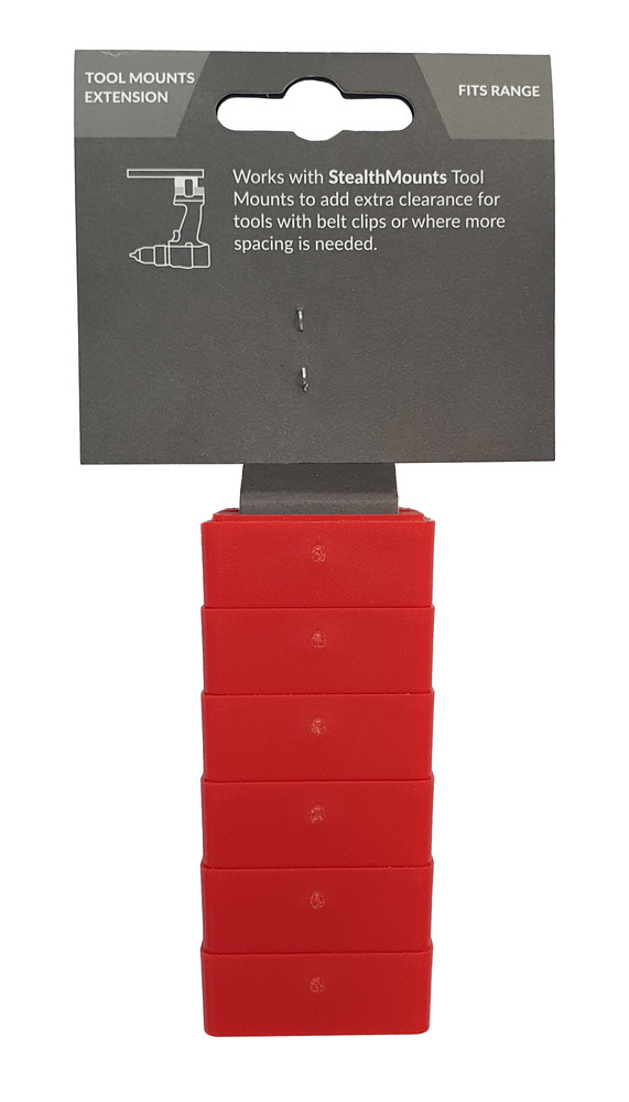 StealthMounts SM-TMSPACE-RED-6 Tool Mount Spacer Blocks 12mm Spacers ...