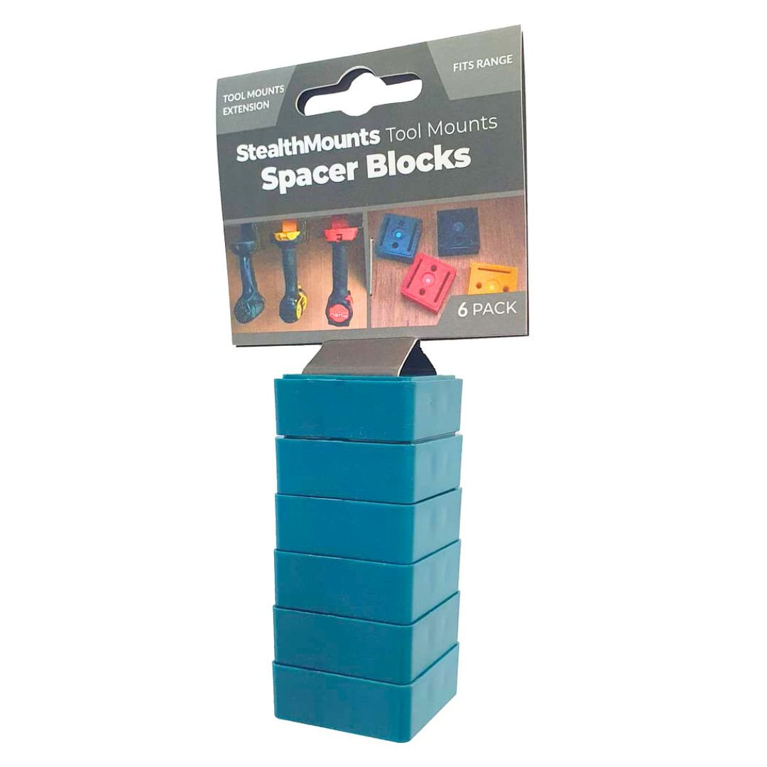 StealthMounts SM-TMSPACE-BLU-6 Tool Mount Spacer Blocks 12mm Spacers ...