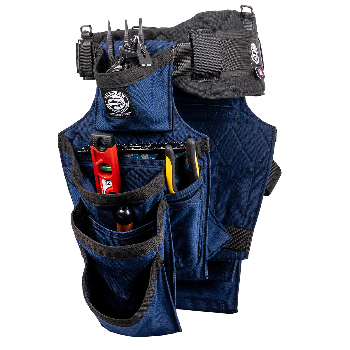 Badger Tool Belts BADGER-463150-XX Framer Set - Blue - Atlas-Machinery
