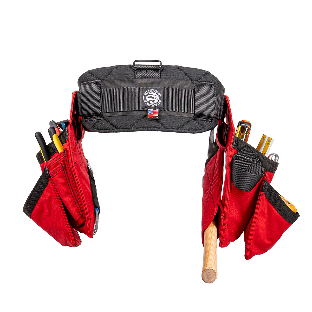 Badger Tool Belts BADGER-462156-XX Trimmer Set - Red - Atlas-Machinery