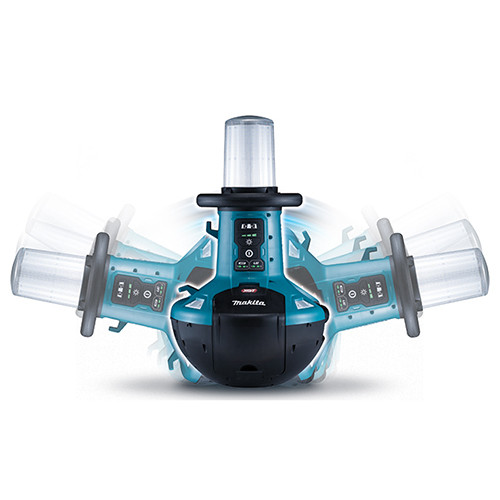 Makita MAK-ML010G 40V MAX XGT Self-Righting LED Area Work Light, Bare ...