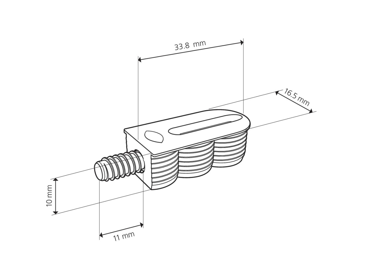 Lamello LAM-186321 Cabineo 12 Cabinet Connector for Corner Joints From ...