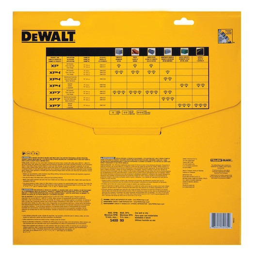 DEWALT DEW-DW47224 XP4 All Purpose Segmented Diamond Blade - Atlas ...