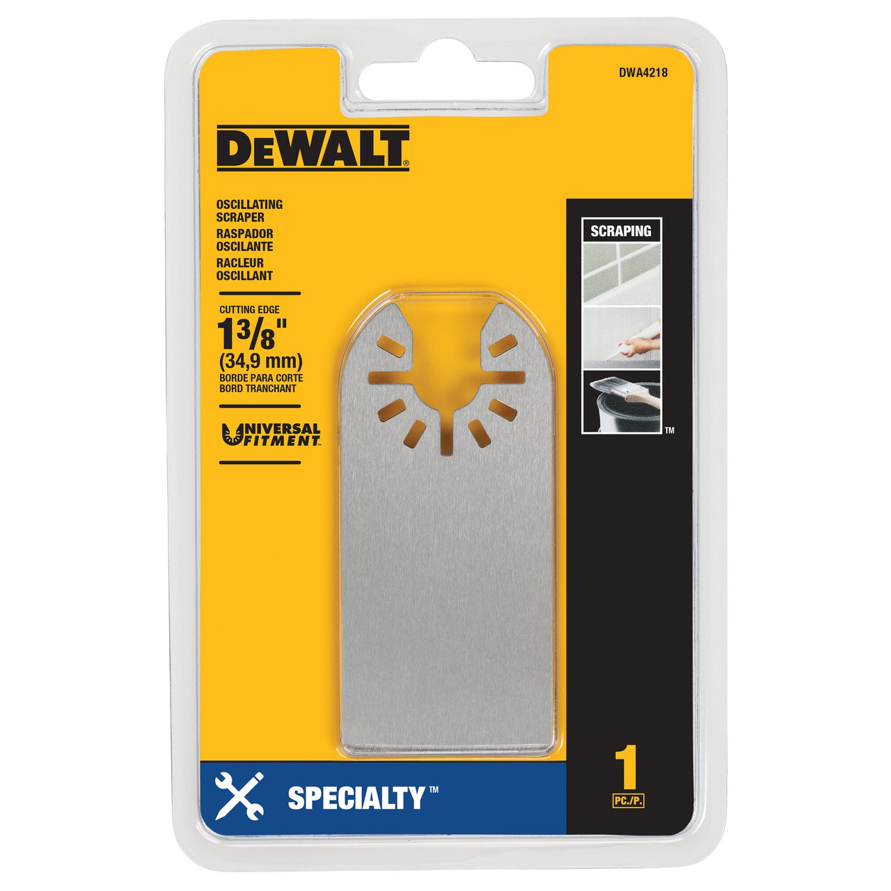 DEWALT DEW-DWA4218 Oscillating Rigid Scraper Blade - Atlas-Machinery