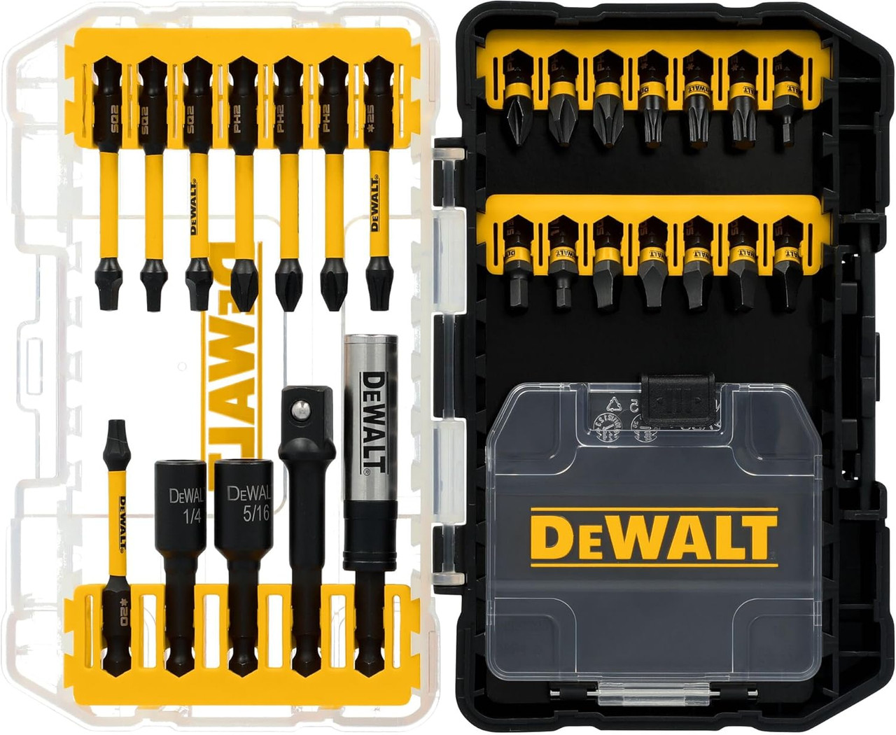 DEWALT DEW-DWANGFT26SETC DW 26-PC FT Drive Bit Set - Atlas-Machinery