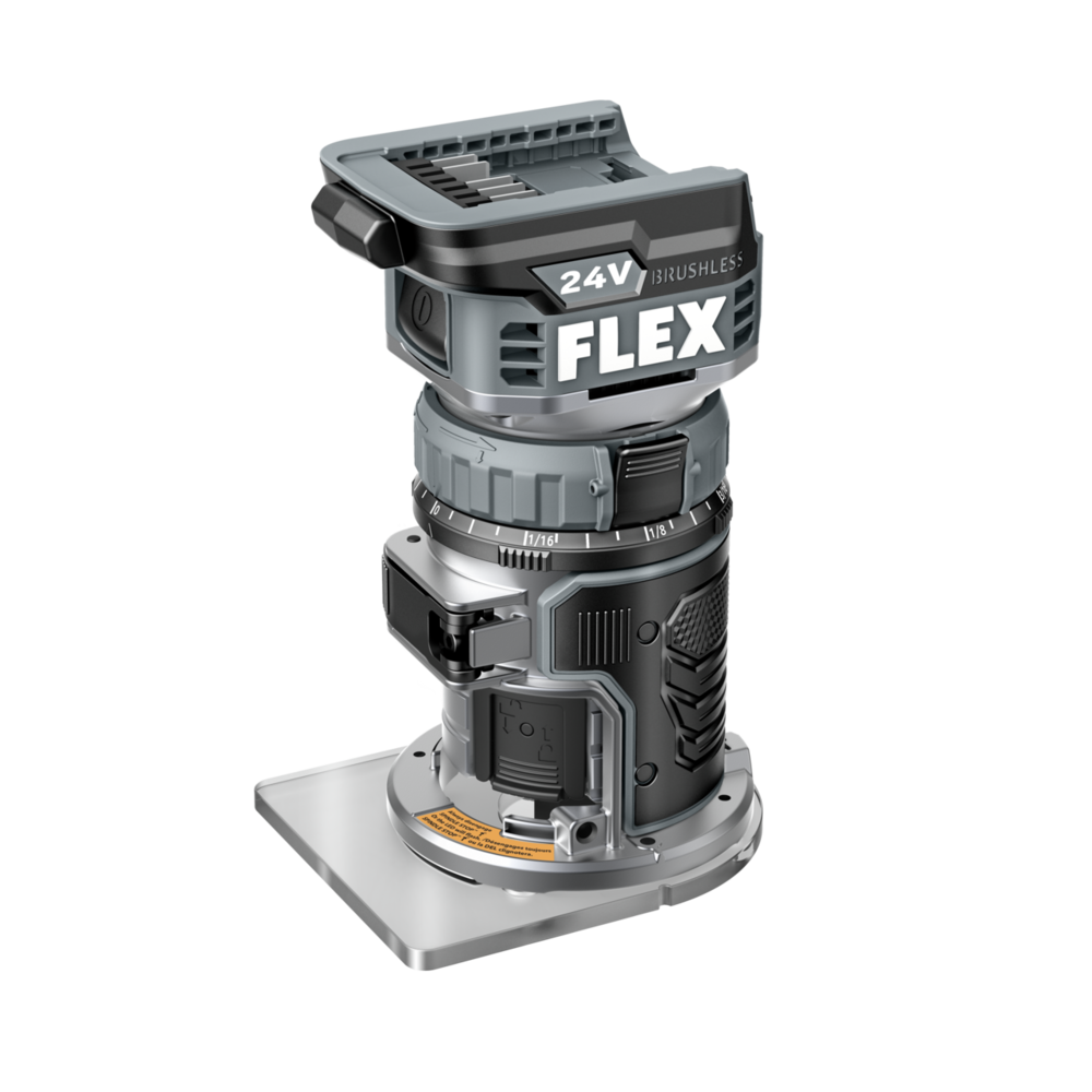 FLEX FL-FX4221-Z 24V Trim Router Bare Tool - Atlas-Machinery