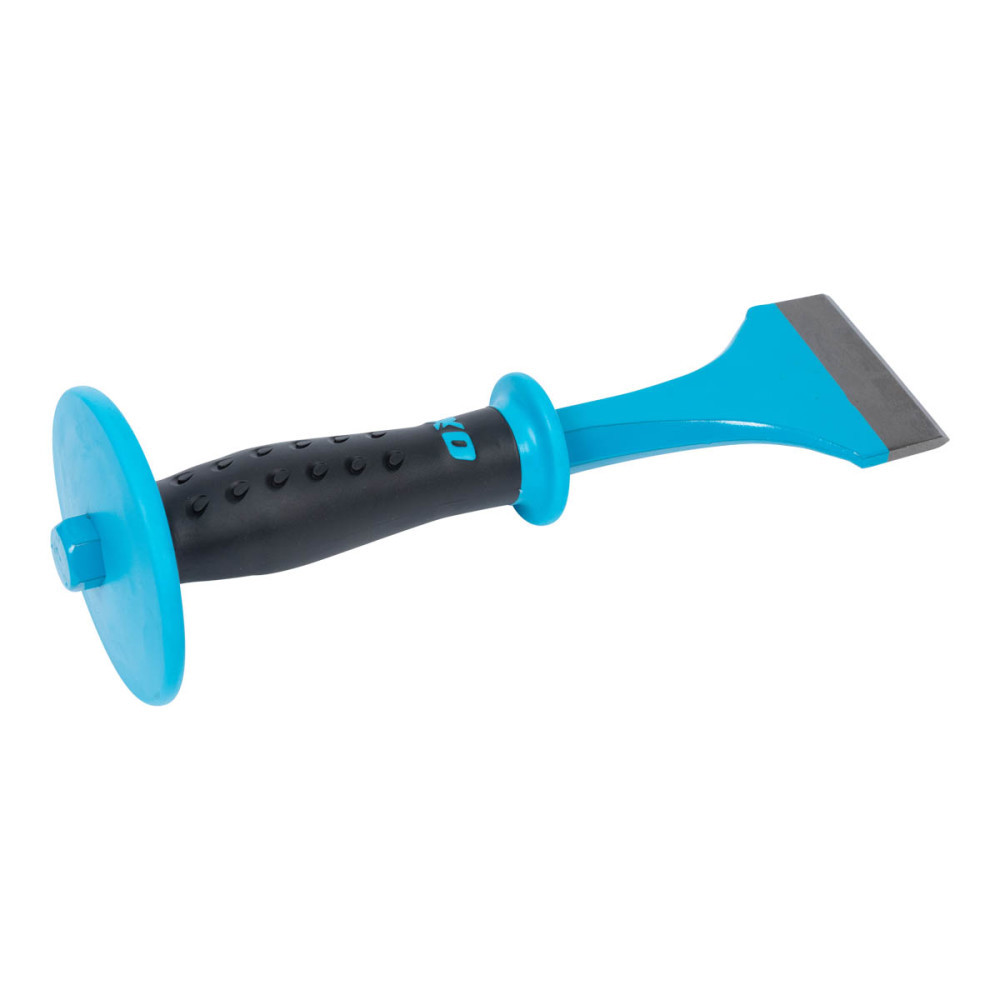 OX Tools OX-P092103 3in Floor/Brick Chisel With Rubber Overmolded Hand ...