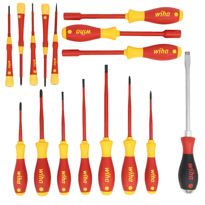 Wiha Tools WIHA-91871 Journeyman Electrician's Insulated Tool Kit In ...