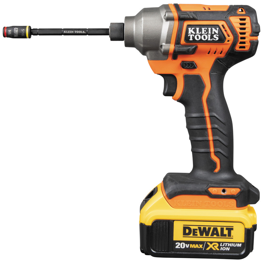 Klein Tools KLE-32304 14-in-1 HVAC Adjustable-Length Impact Screwdriver ...