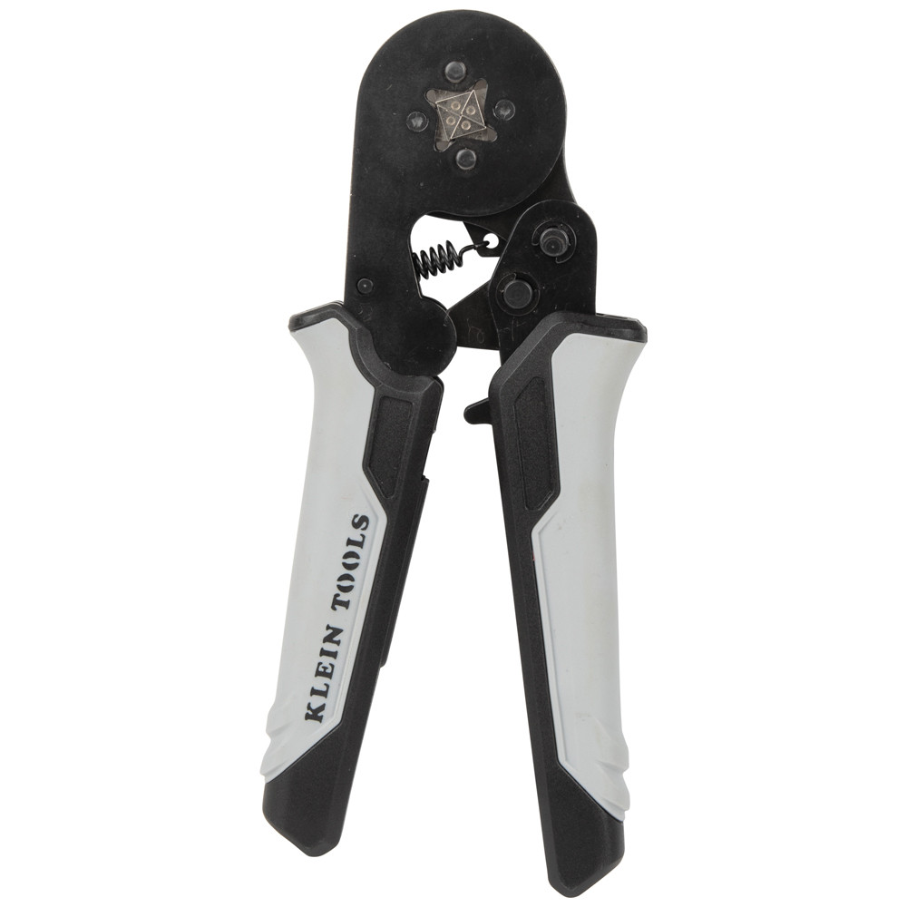 Klein Tools KLE-34055 10-22 AWG Wire Ratcheting Ferrule Square Crimper ...