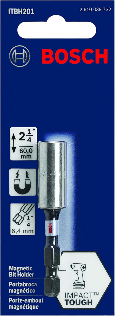 Bosch BOS-ITBH201 2in Impact Tough Bit Holders - Atlas-Machinery