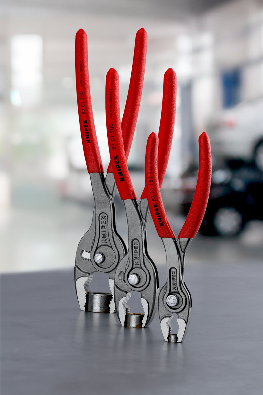 Knipex KNIP-8201250SBA 10in TwinGrip Front And Side Gripping Plier ...