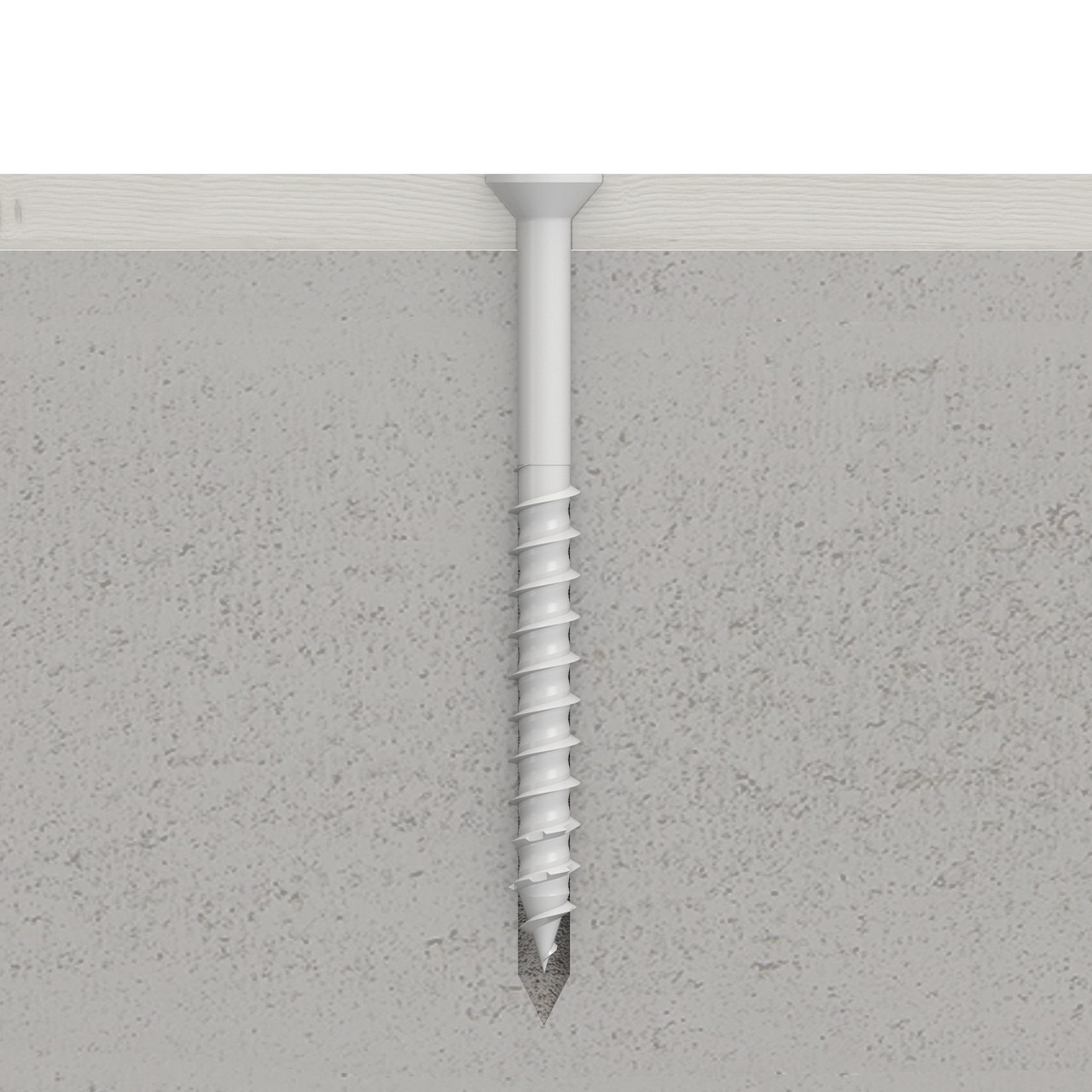 Simpson SIM-TNTW25XX Titen Turbo Concrete and Masonry Screw Anchor ...