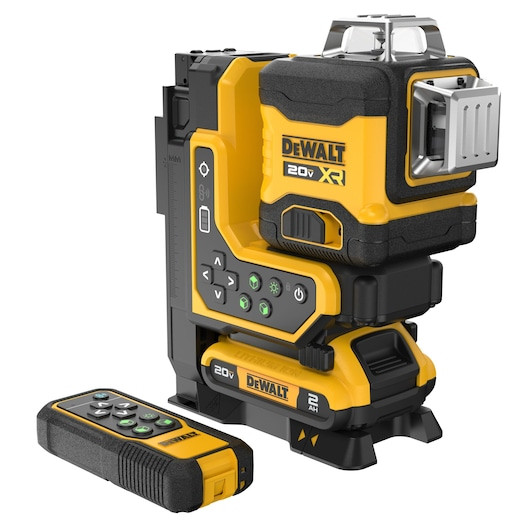 DEWALT DEW-DCLE34035D1 20V MAX XR Remote Control 360Deg Line Laser Kit ...