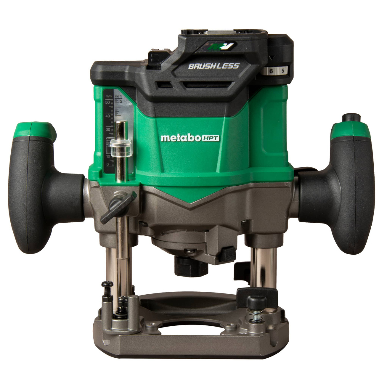 Metabo HPT HPT-M3612DAQ4M 1/4in AND 1/2in 2hp Variable Brushless Plunge ...