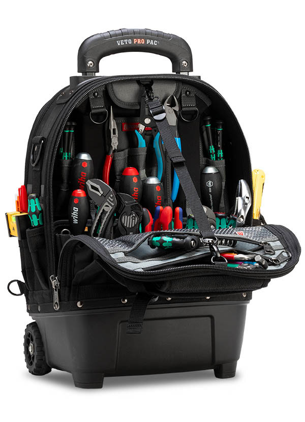 Veto Pro Pac VPP-10874 TECH PAC Wheeler Blackout Backpack - Atlas-Machinery