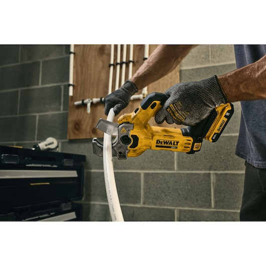 DEWALT DEW-DCE180B 20V Plastic Tubing Cutter Bare Tool - Atlas-Machinery
