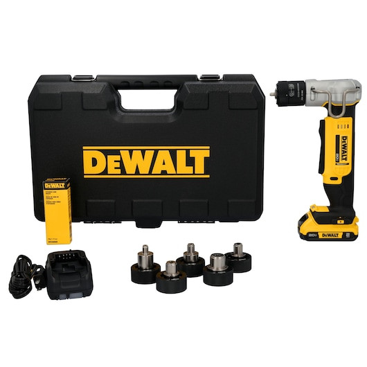 DEWALT DEW-DCE450D1 20V MAX Copper Swage Tool Kit - Atlas-Machinery