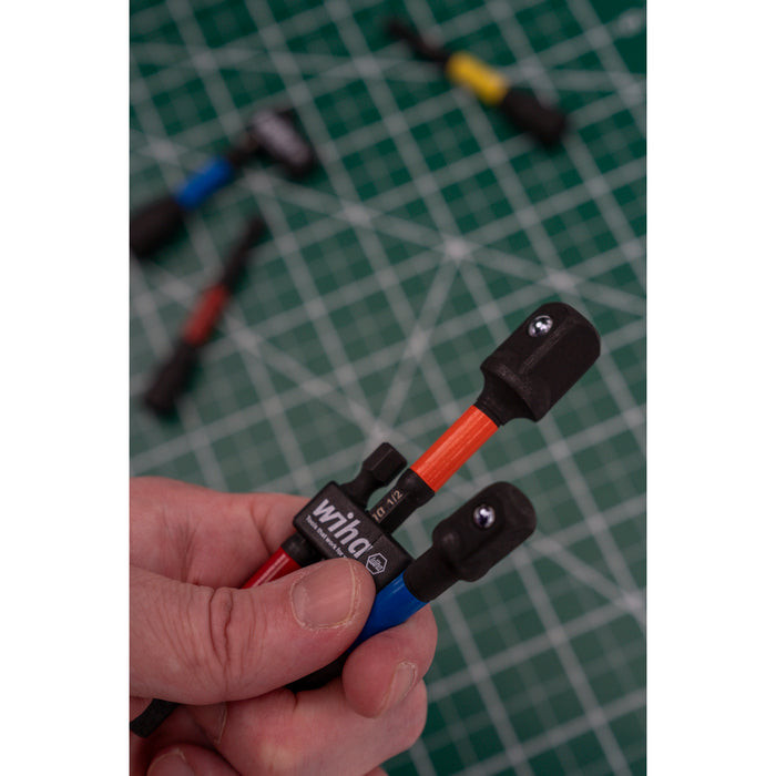 Wiha Tools WIHA-70488 3-Piece Color Coded Socket Adapters - Atlas-Machinery