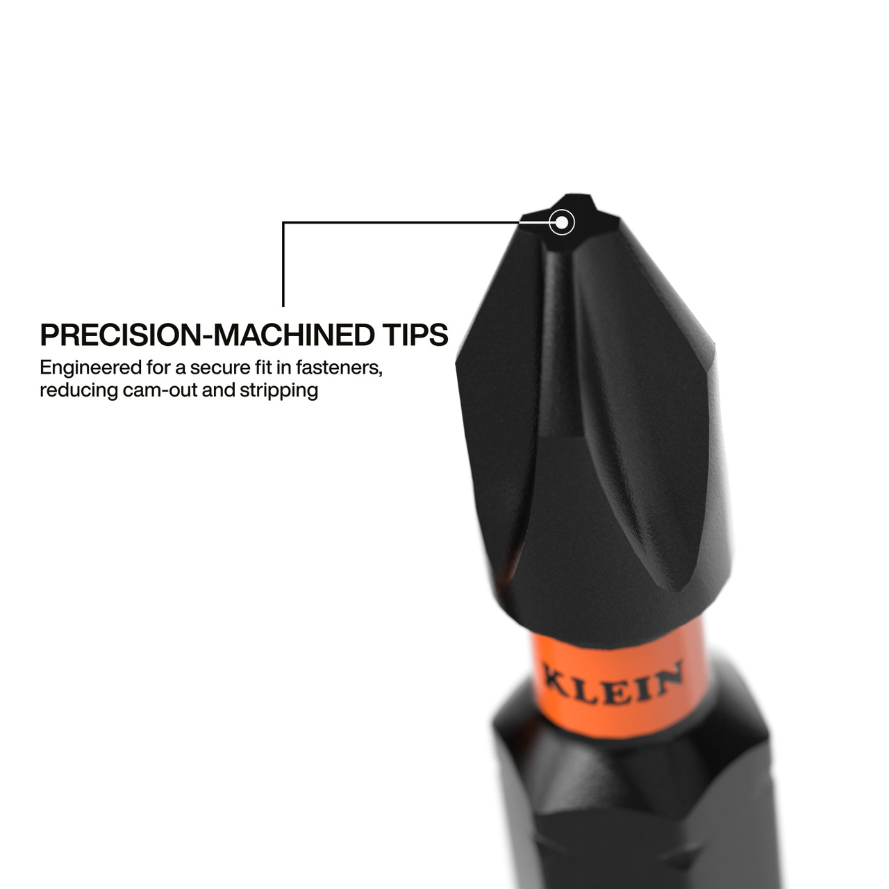 Klein Tools KLE-33801B 21-Piece Impact Driver Bit Set - Atlas-Machinery