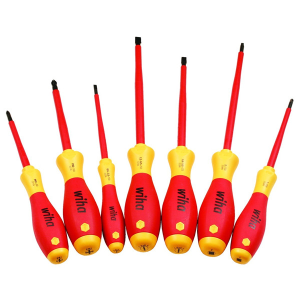 Wiha Tools WIHA-32097 7pc Insulated Screwdriver Set - Atlas-Machinery