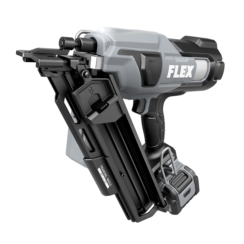 FLEX FL-FX4351B-Z 24V 30deg Framing Nailer Bare Tool - Atlas-Machinery