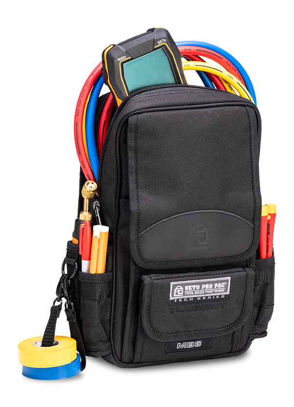 Veto Pro Pac VPP-10738 MB3 Blackout Large Compact Sling-Style Meter Bag ...
