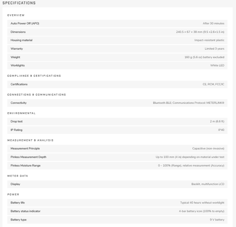 Flir Systems FLIR-MR59 Ball Probe Moisture Meter With Bluetooth - Atlas ...