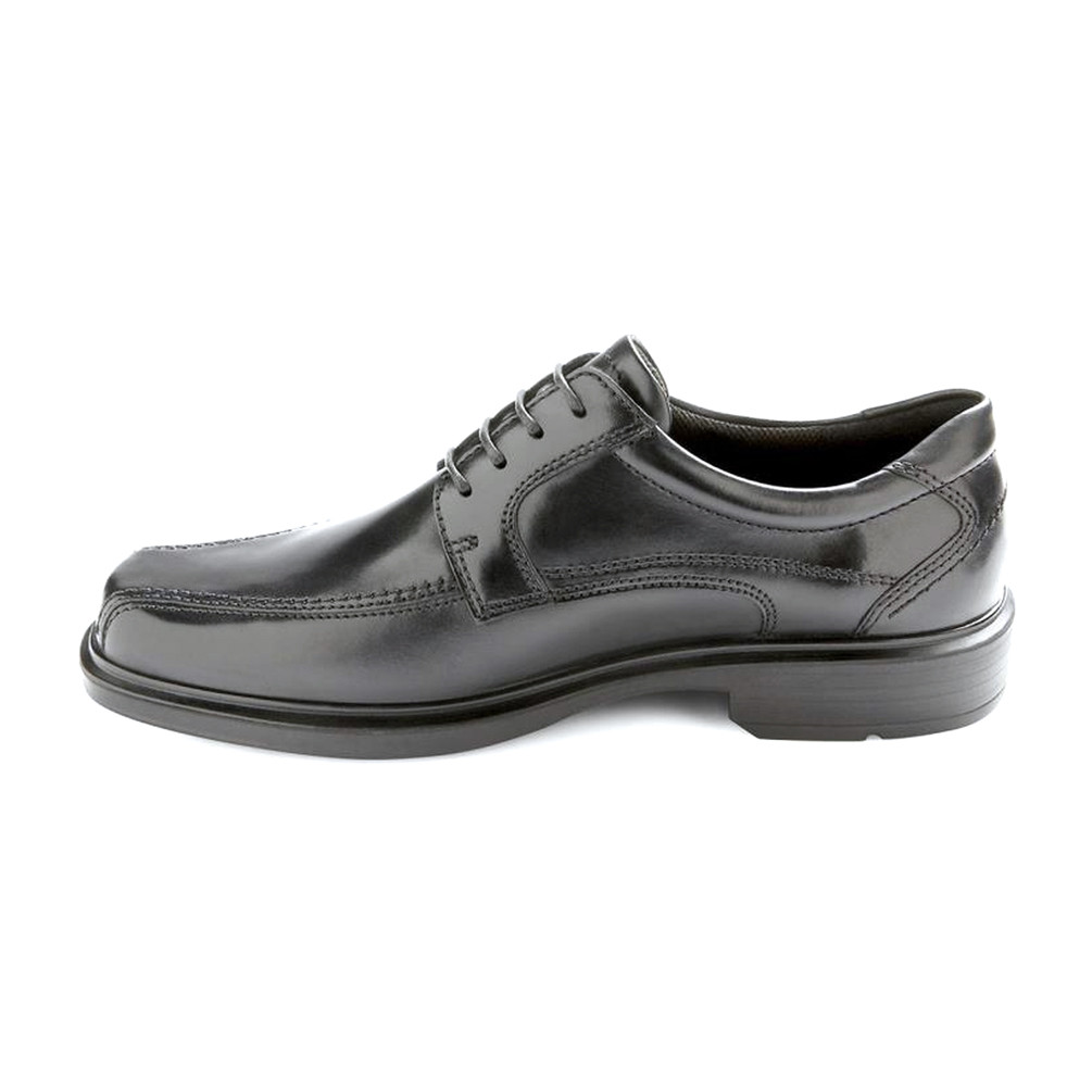 Ecco Men's Helsinki Bike Toe Oxford - Black | Discount ECCO Men's ...