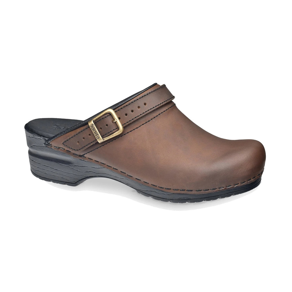 Sanita Women's Morse Clog - Brown | Discount Sanita Ladies Clogs & More ...
