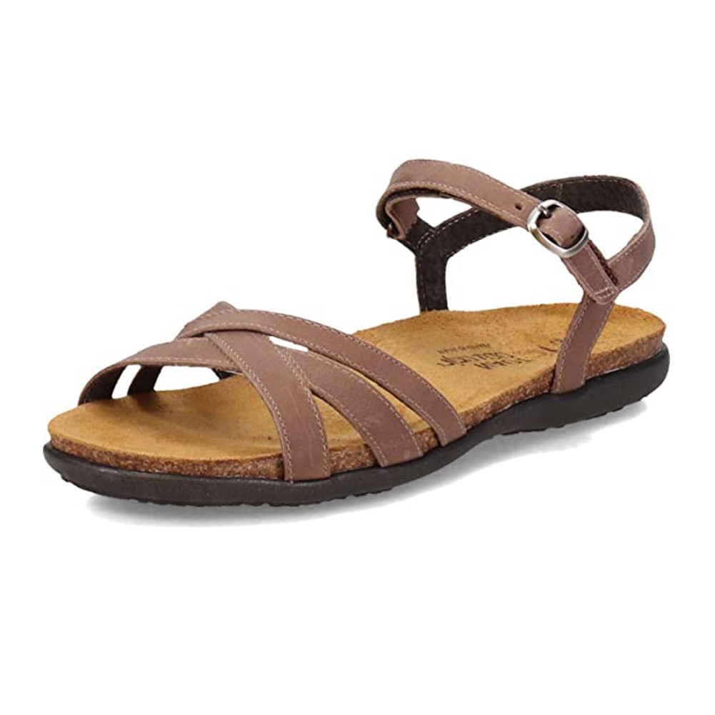 Naot Women's Patricia Sandal - Brown | Discount Naot Ladies Sandals ...